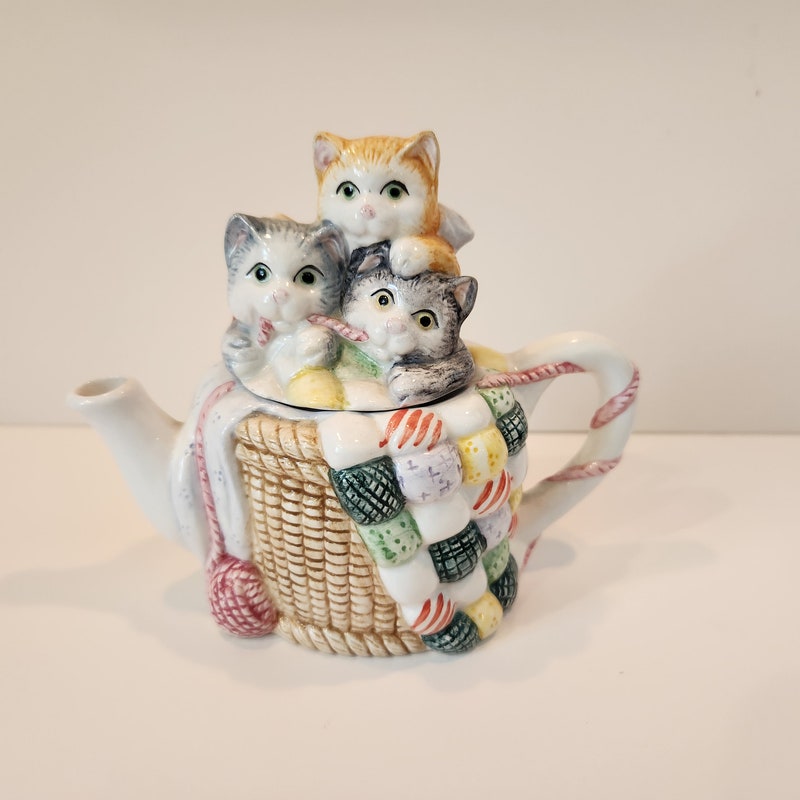 Cat Teapot - Etsy