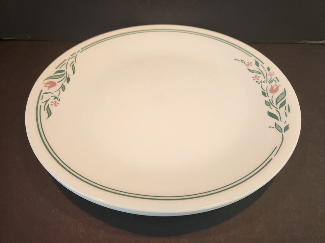 Set of 3 Vintage Corelle Rosemarie Dinner Plates ~ Corning NY USA - Etsy