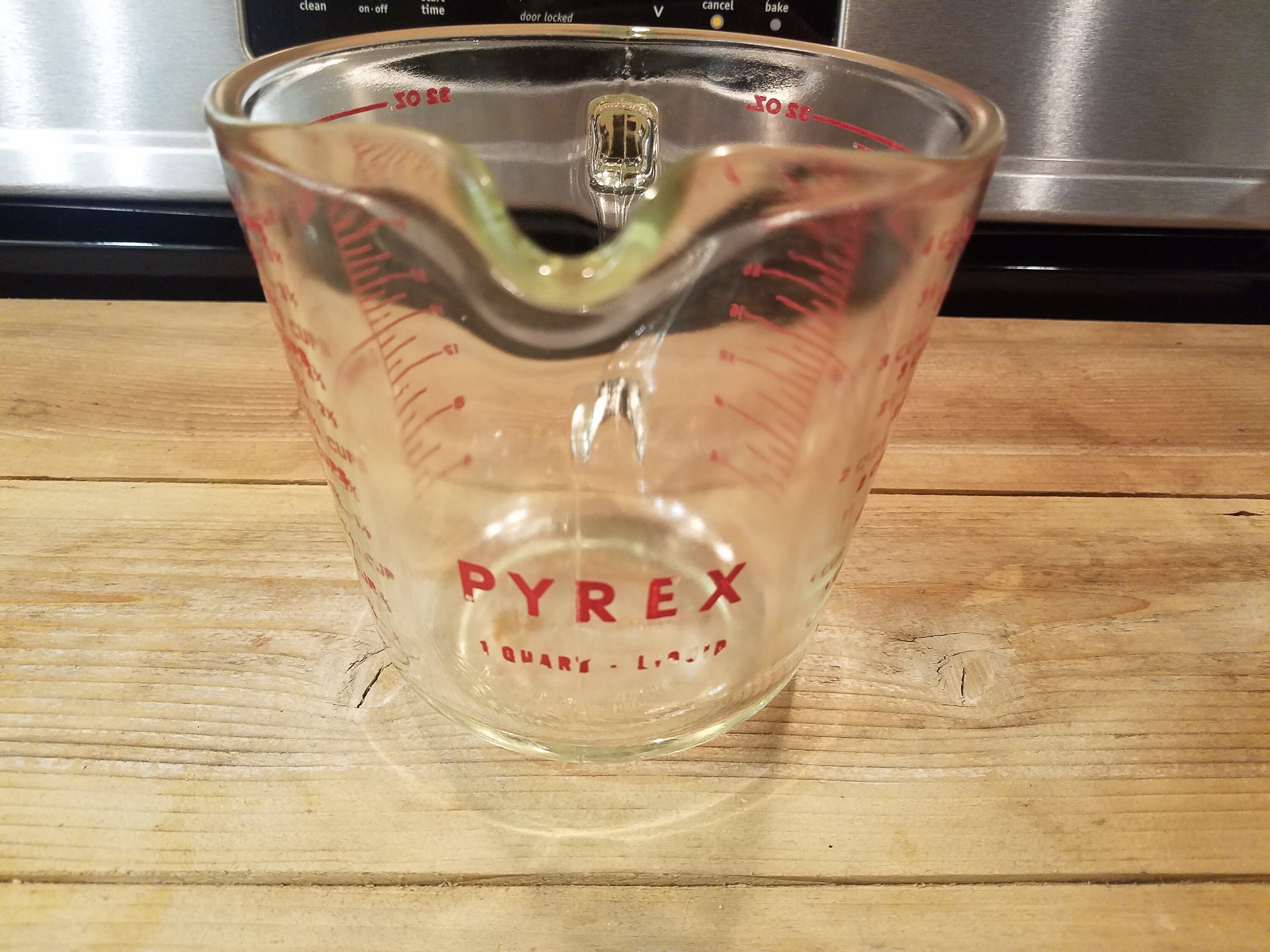 Vintage PYREX 4 Cup 1 Quart Closed Handle Measuring Cup - Etsy