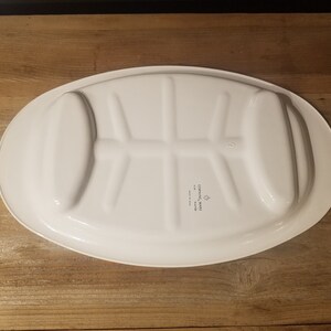 Vintage Corning Ware Blue Cornflower P-19 Roaster Platter ~ Pyroceram ...