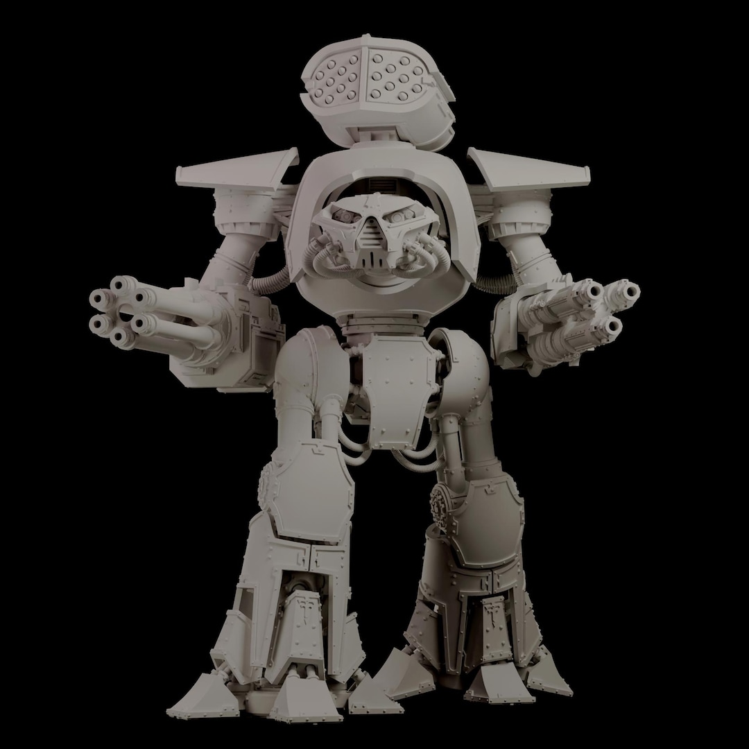 Reaver Battle Titan 3d Printed Titan Kit-181 Pieces-resin 3d Printed - Etsy