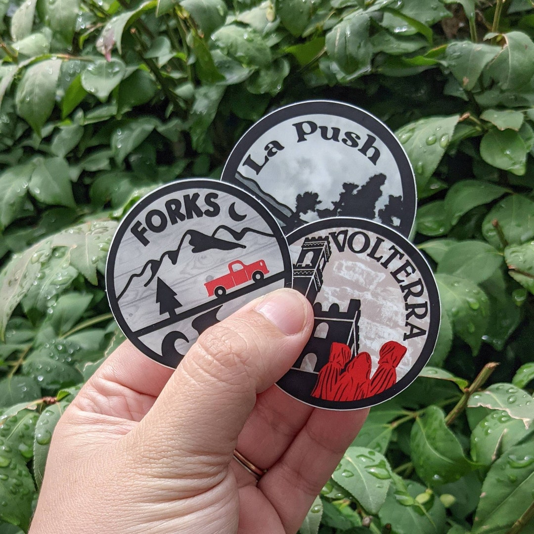 Minimalist Forks Sticker Set: Travel Inspired Book Lover Stickers - Etsy