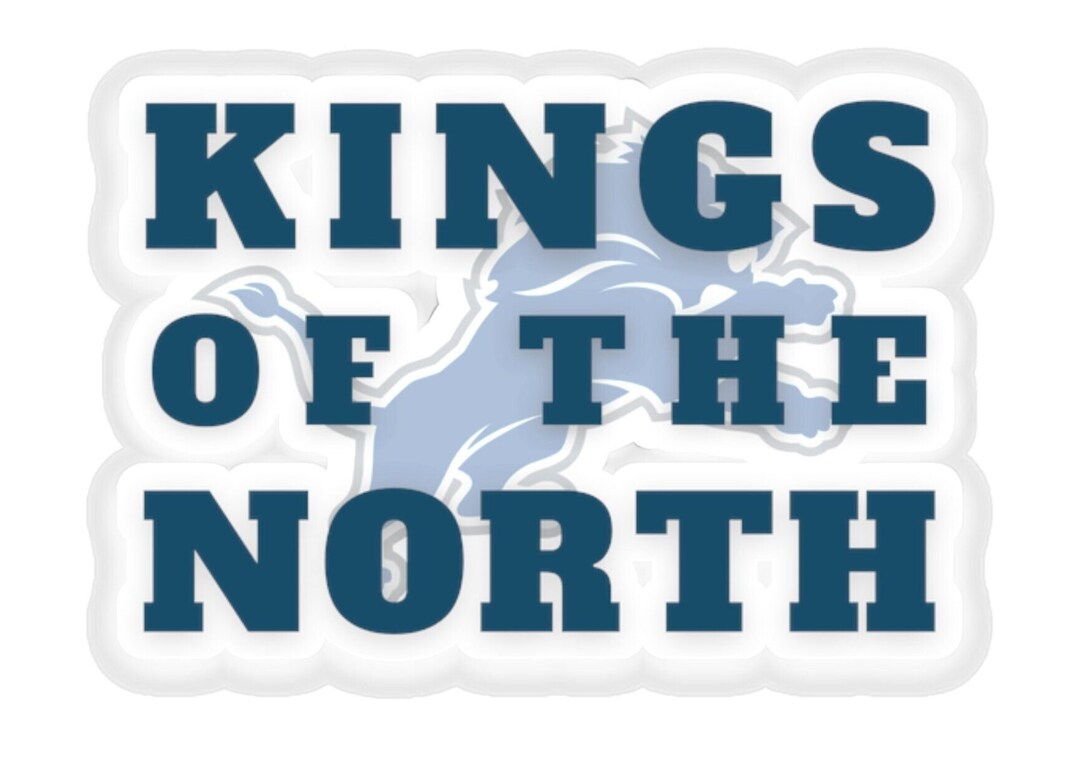 Detroit Lions Bumper Sticker Detroit Window Sticker Detroit Michigan ...