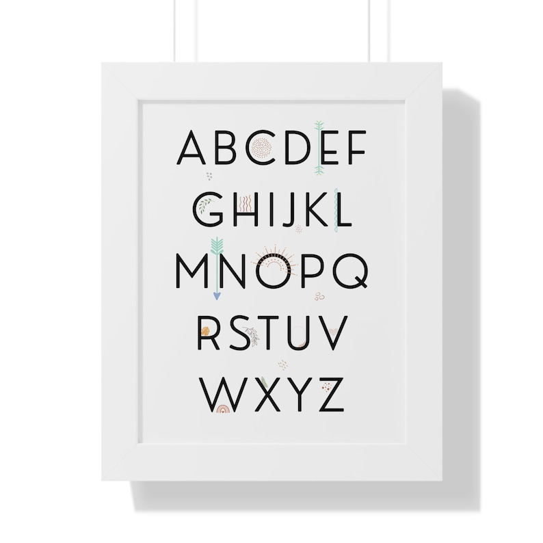 Classroom Alphabet Posters for Teacher Classroom Poster for - Etsy