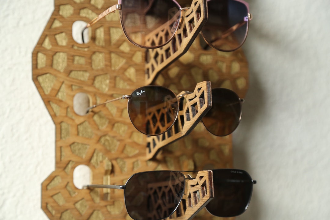 Wall Mounted Sunglass Rack - Etsy