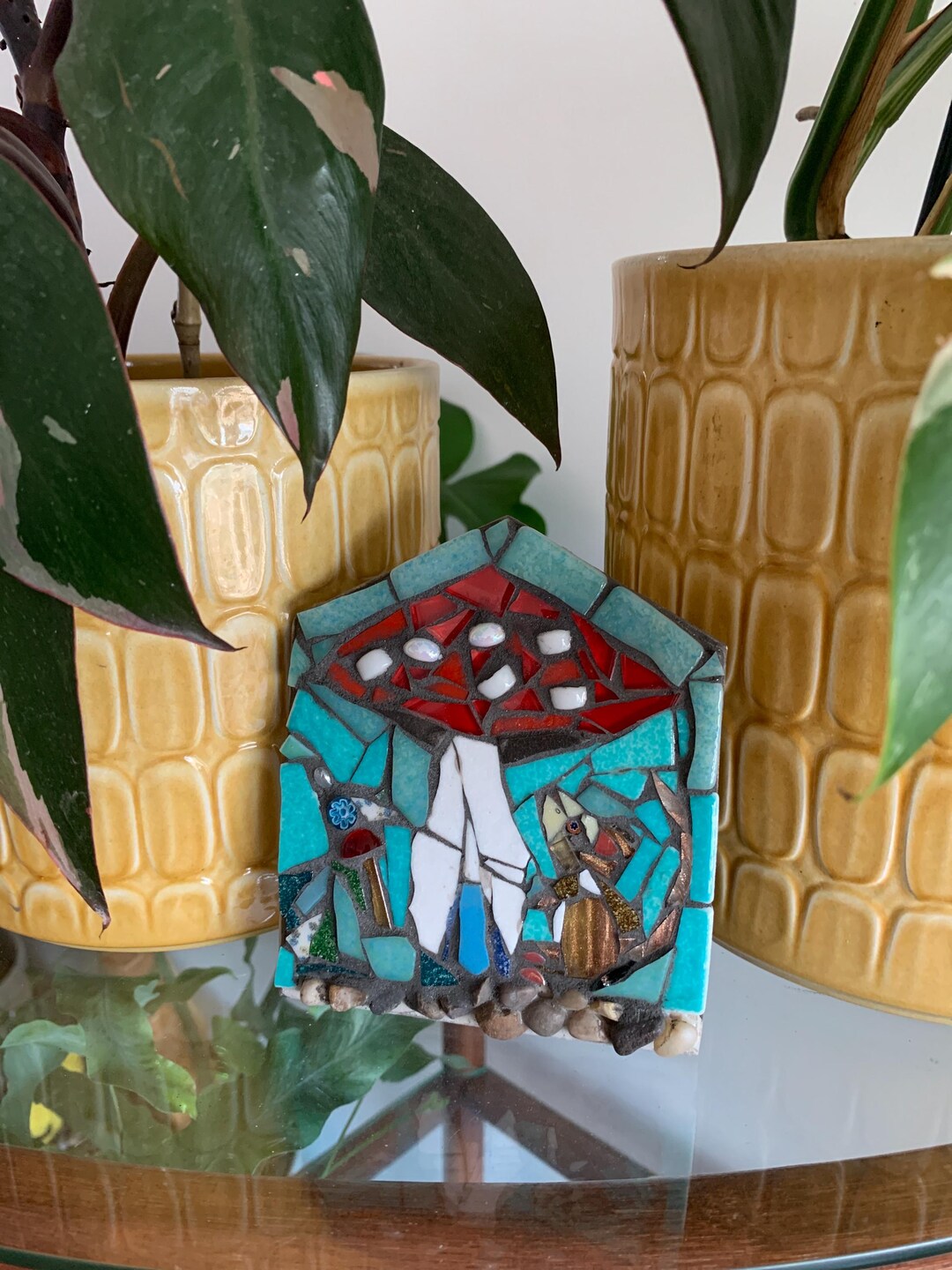 Fairytale, Toadstool, Dormouse Beach Hut Gifts Art Beach Hut Mosaic - Etsy
