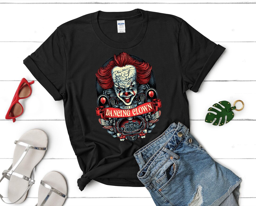 Clown, Horror, DTF, Transfer, DTF Prints, Prints, Ready to Press - Etsy