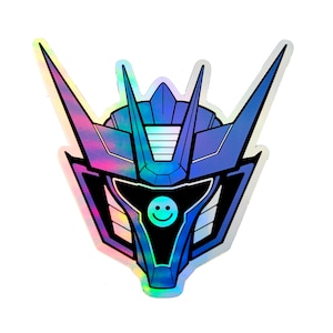 Transformers Soundwave Holo Sticker TFP - Etsy Canada