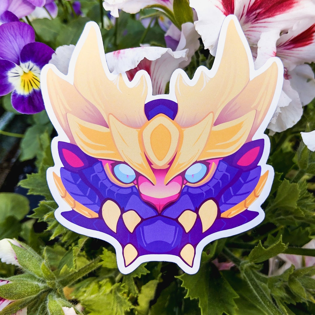 Magnamalo Sticker Monster Hunter MHR - Etsy