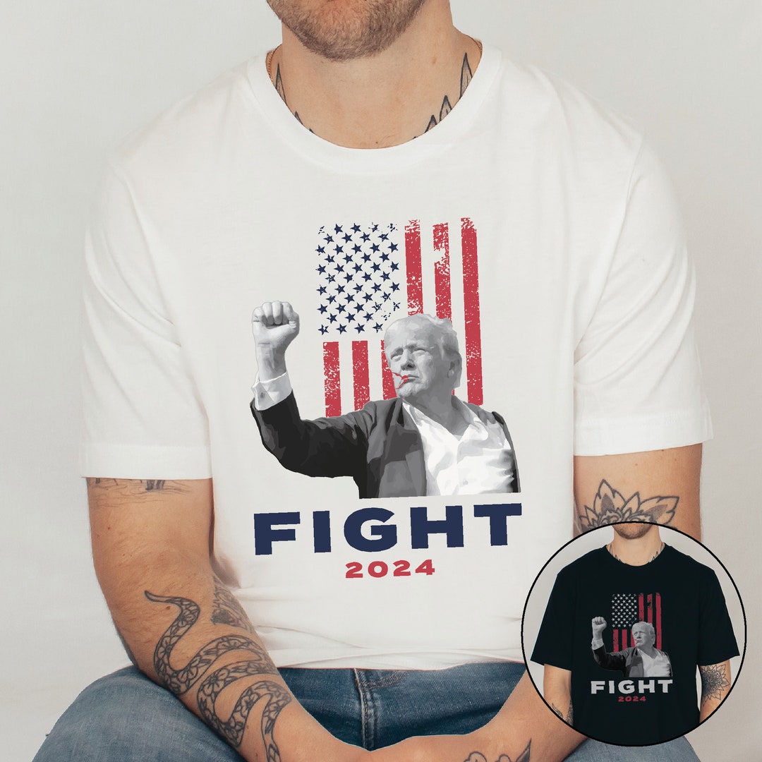 Trump Assassination Trump Shot Shirt Trump Fight Trump T-shirt Donald ...