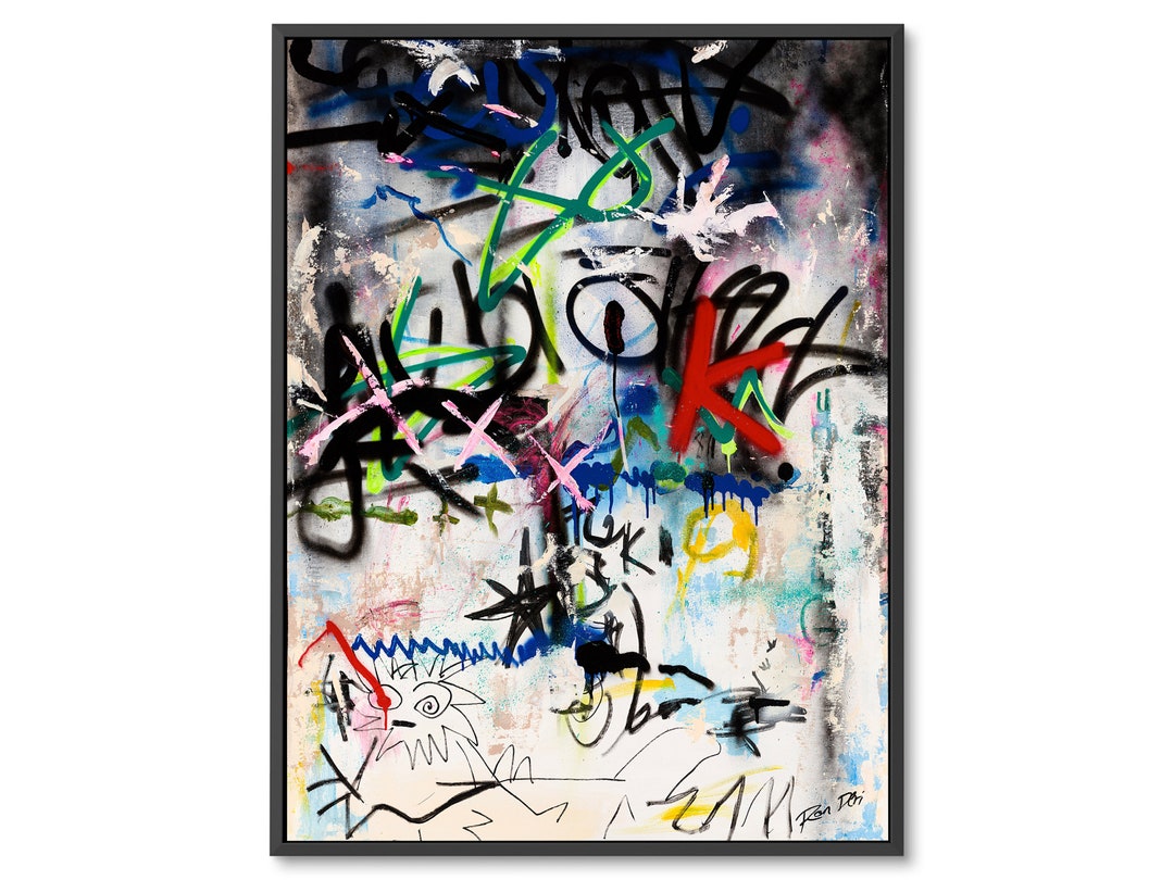 Original Painting 'mark-k' | Contemporary Art, Modern Abstract by Ron ...