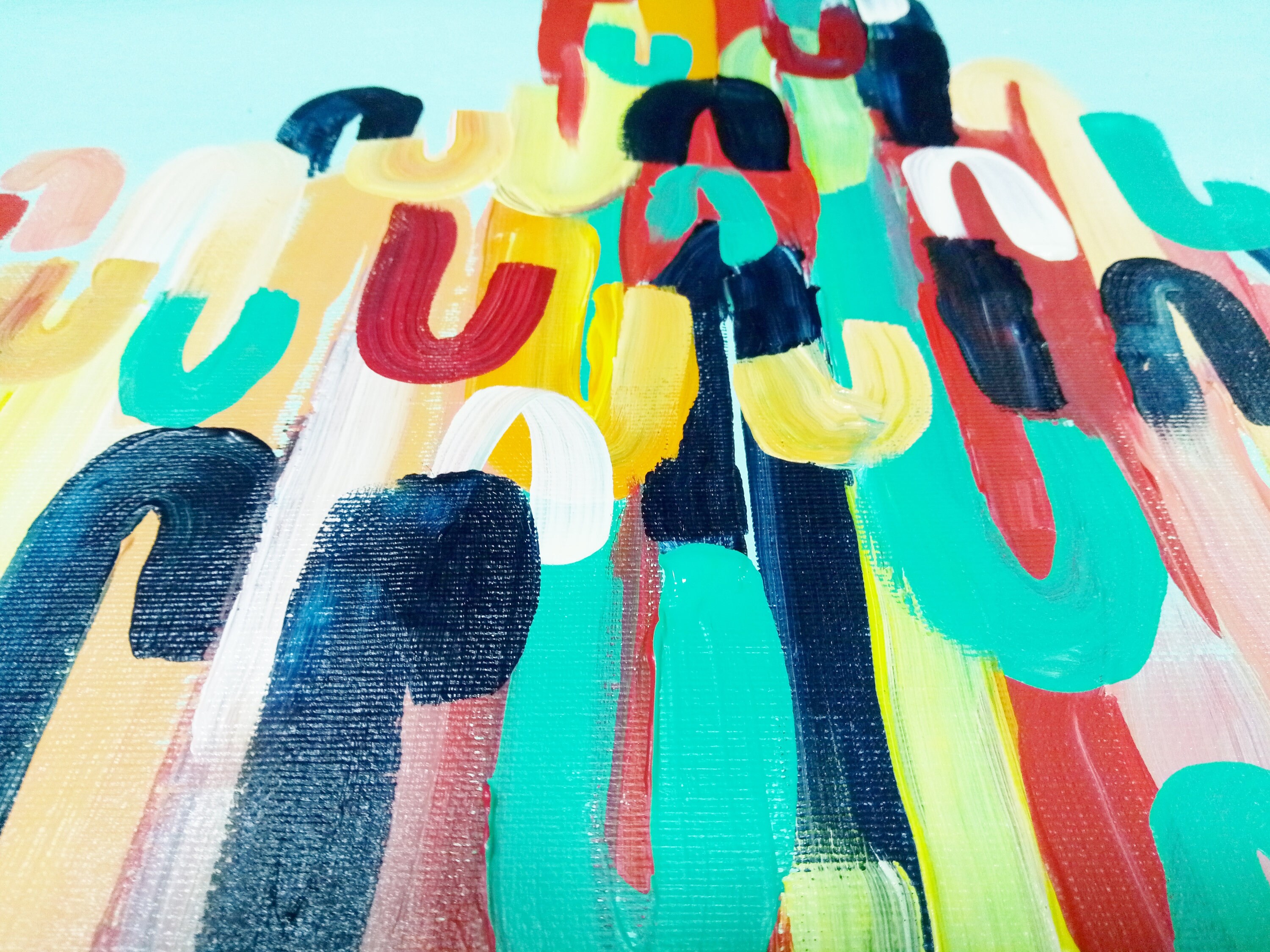 Tree Painting Tree on Canvas Acrylic Tree Handmade Art | Etsy