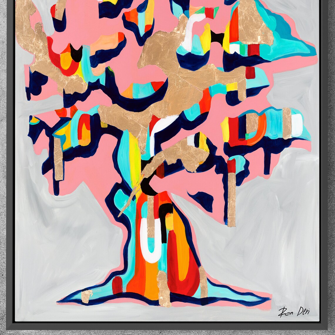 Abstract Art 'the Giving Tree' Tree of Life Painting - Etsy