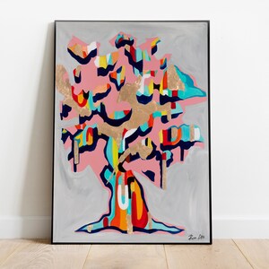 Abstract Art 'the Giving Tree' Tree of Life Painting - Etsy