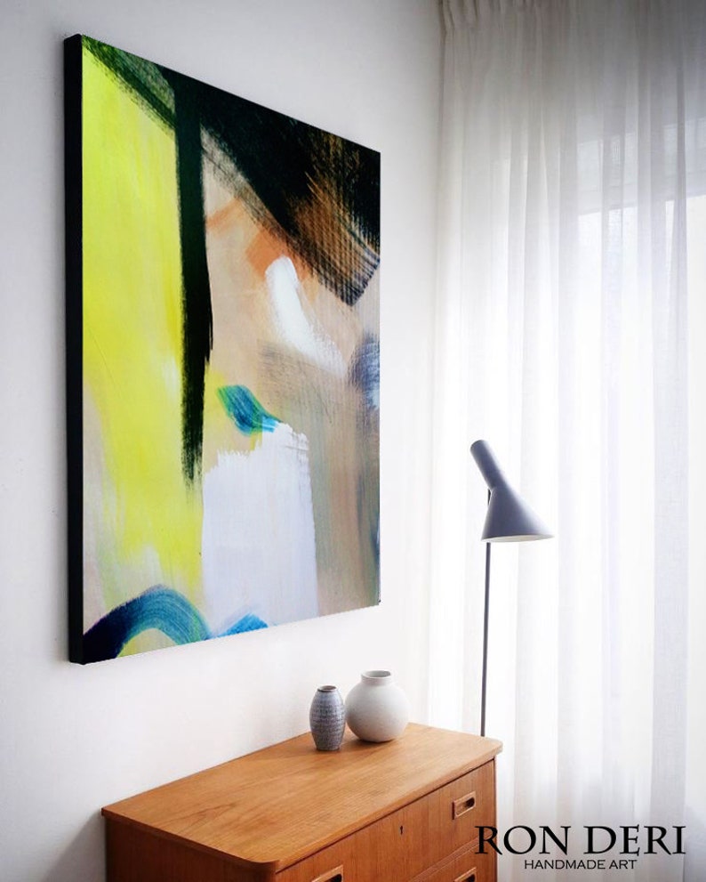 Handmade Painting Abstract Art Painting Canvas Art Large | Etsy