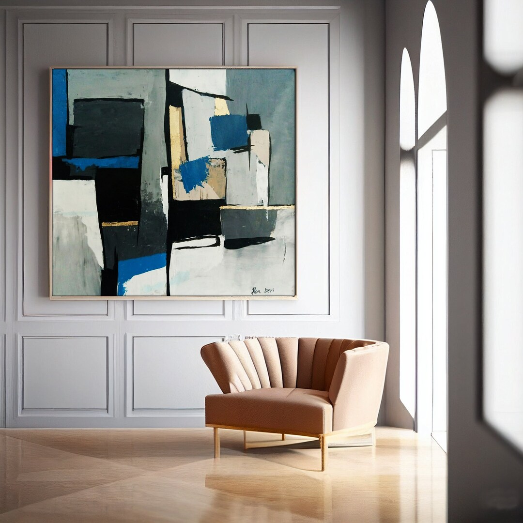 Extra Large Wall Art Abstract Painting Oversize Artwork - Etsy