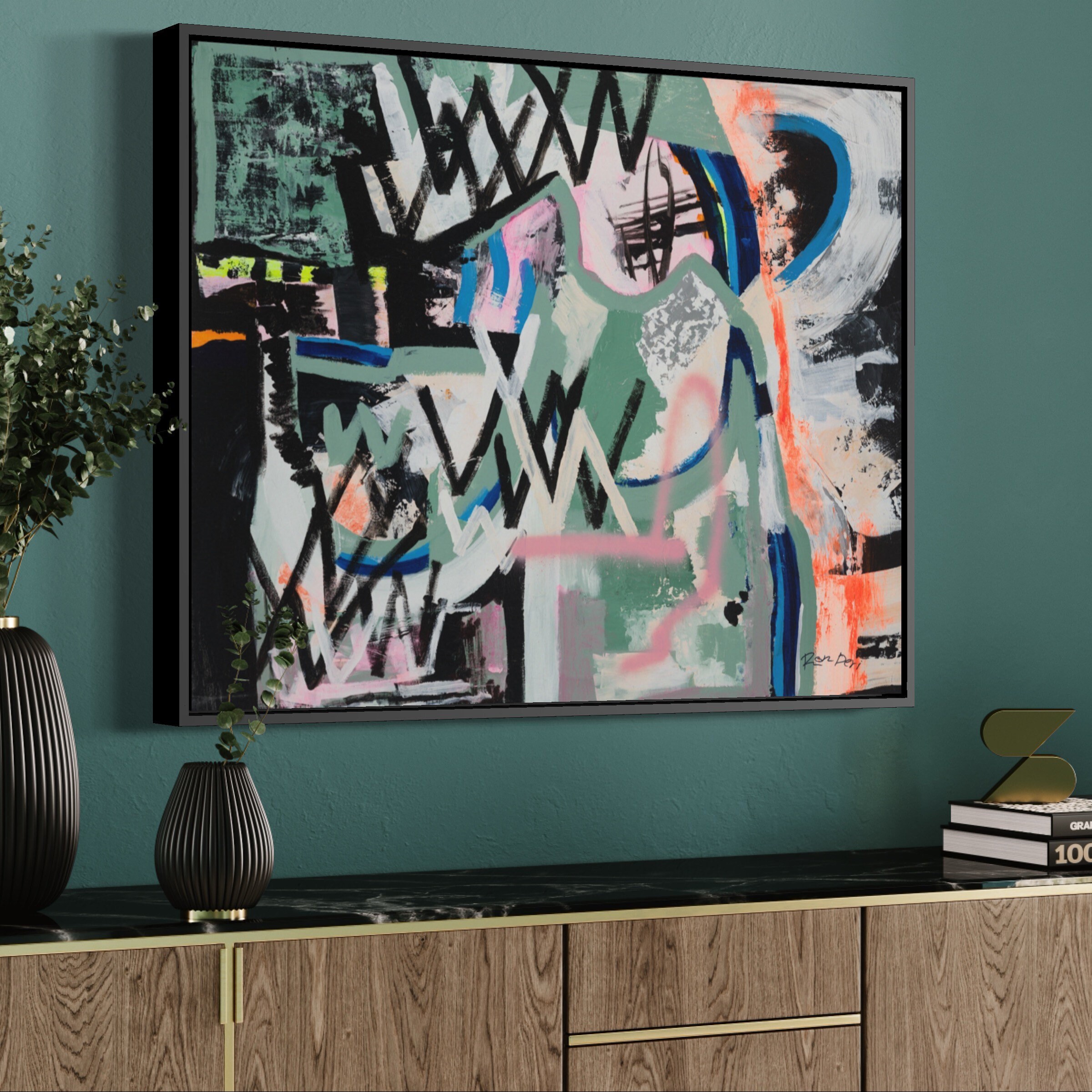 55 Contemporary Art 'composition' Modern - Etsy