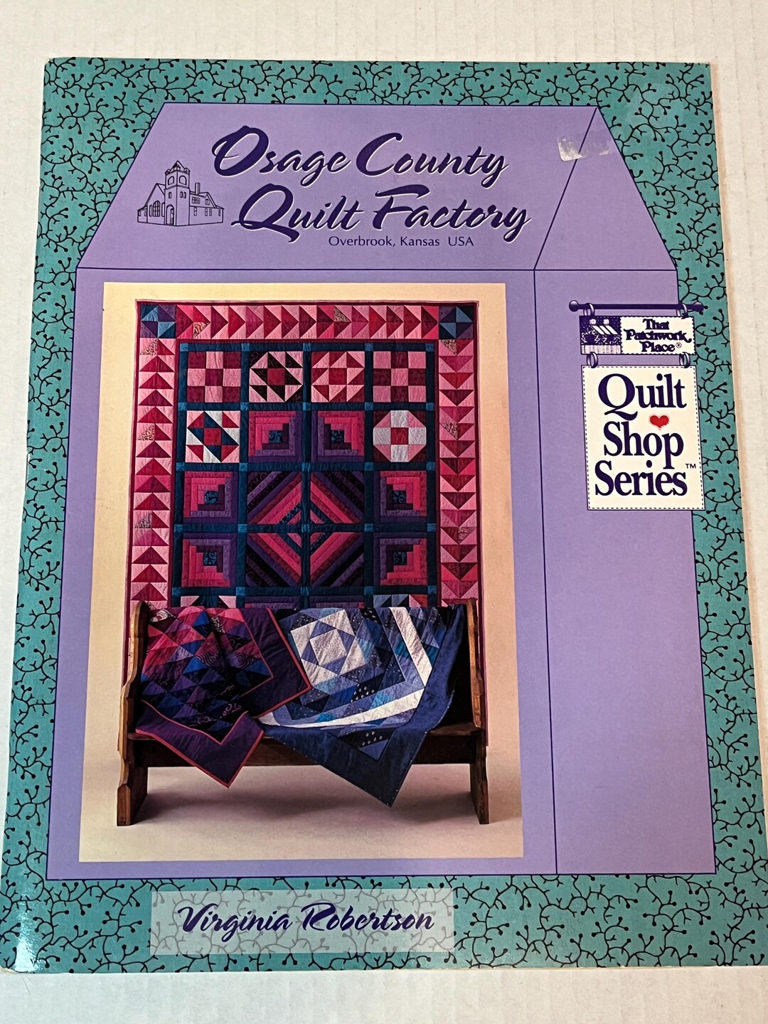 VIRGINIA ROBERTSON Osage County Quilt Factory: Overbrook, Kansas USA - Etsy