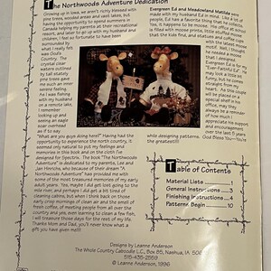 The Northwoods Adventure Pattern Book by Leanne Anderson - Etsy