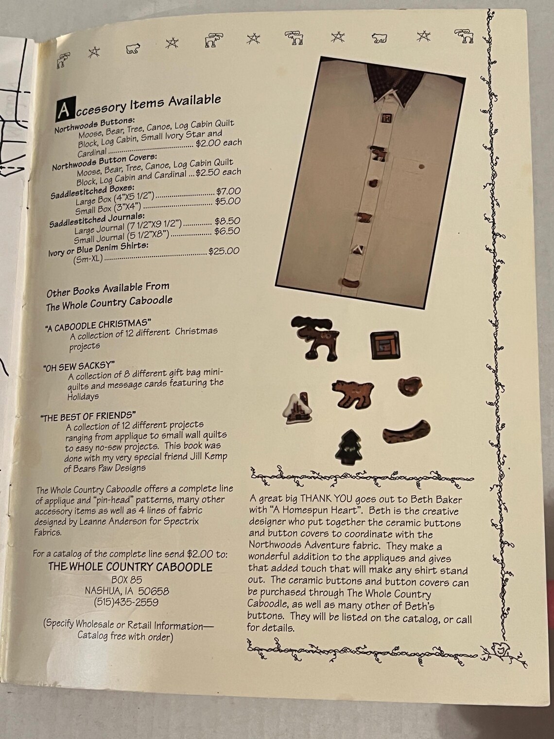 The Northwoods Adventure Pattern Book by Leanne Anderson - Etsy