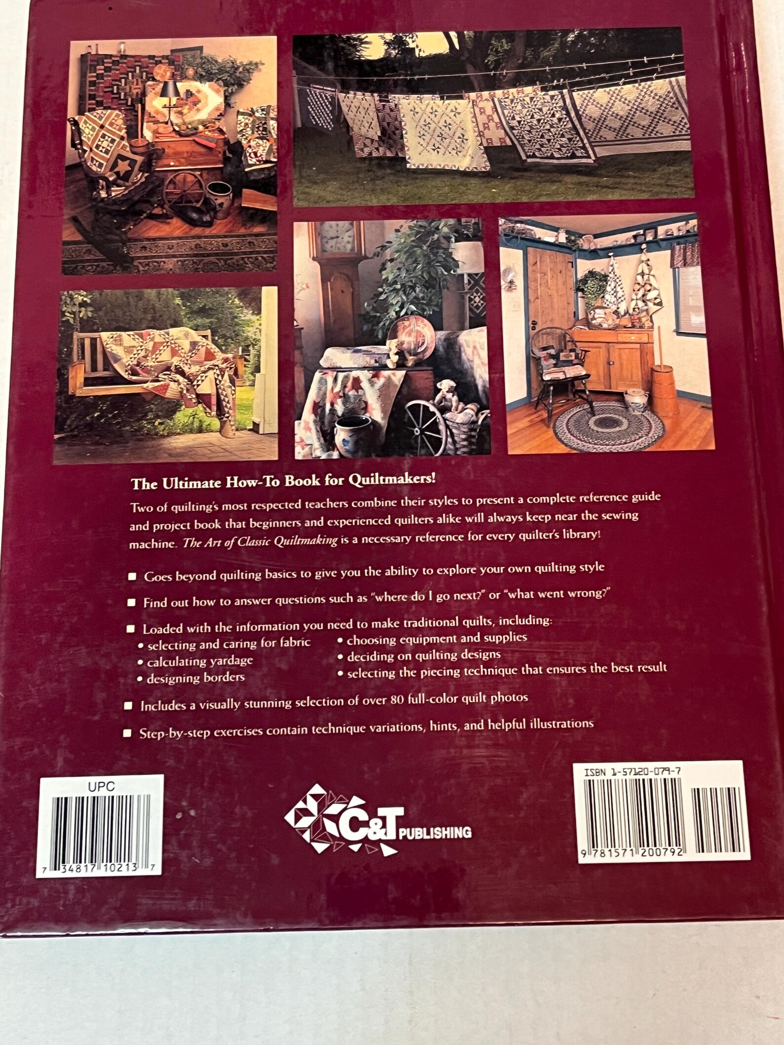 The Art of Classic Quiltmaking by Harriet Hargrave & Sharyn Craig - Etsy