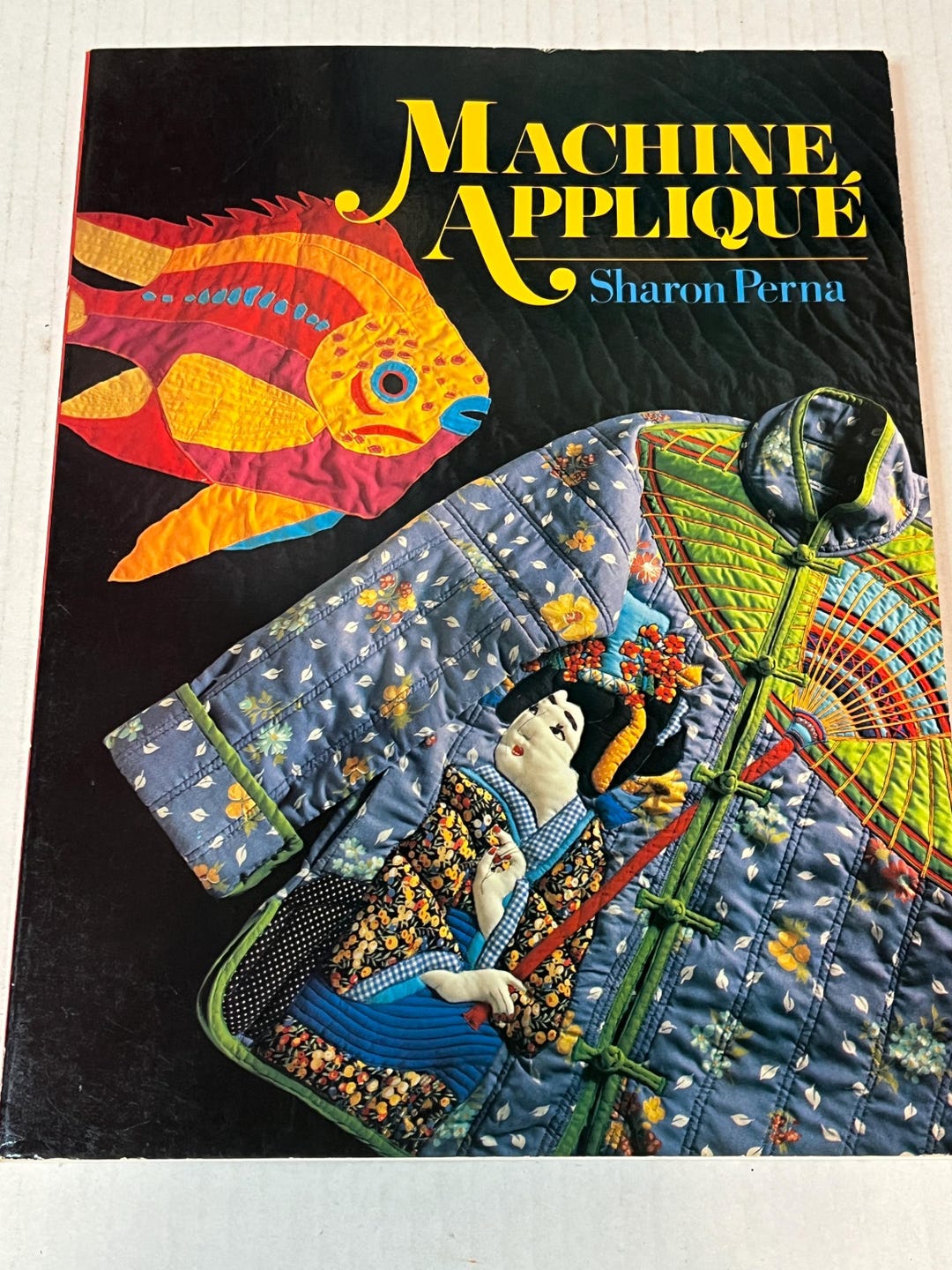 Machine Applique Quilting Pattern Book Paperback Sharon Perna - Etsy