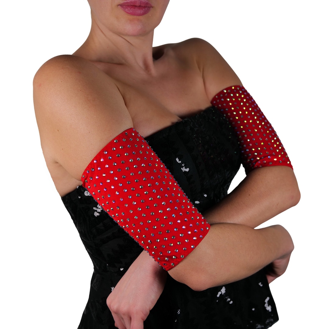 Dance Armband, Rhinestone Armlet for Erotic Dancewear, Upper Arm Band ...