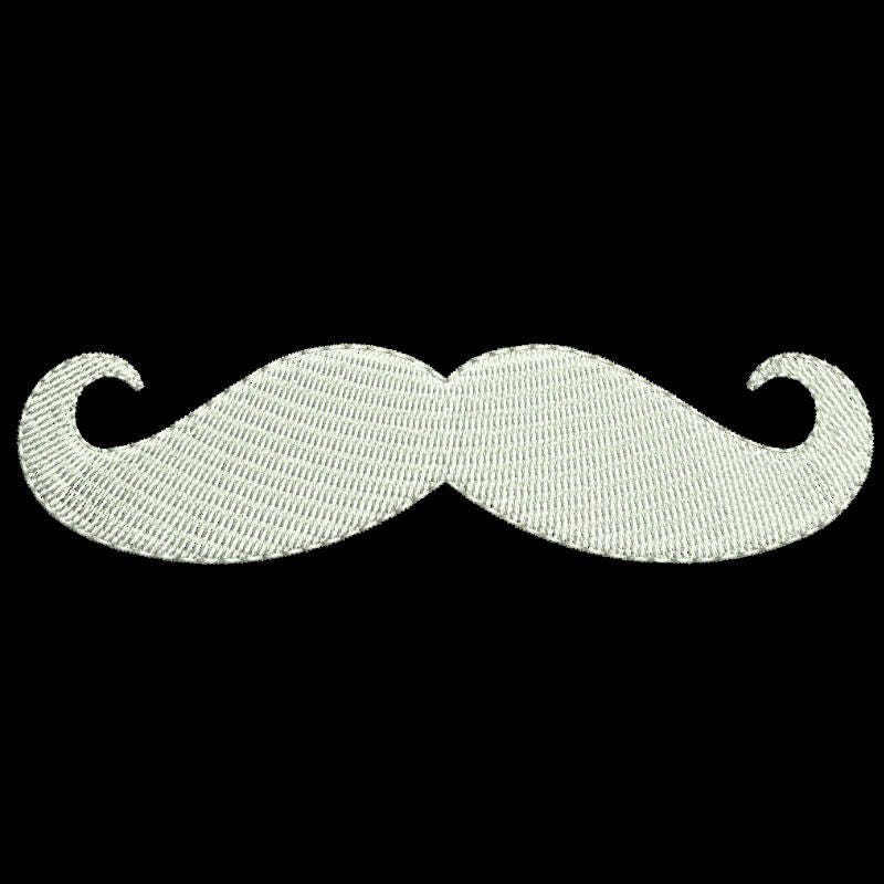 Mustache Embroidery Machine Designs Set Man Boy Digital - Etsy