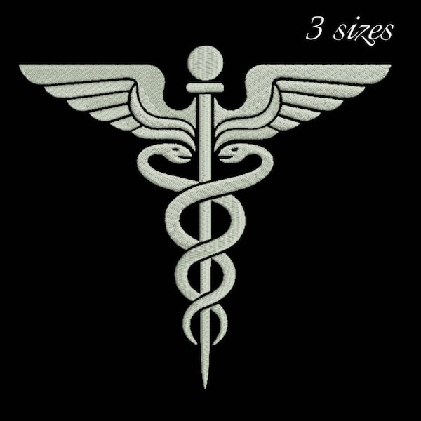 Medical Symbol Embroidery Sign - Etsy