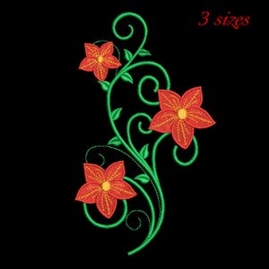 Flower Machine Embroidery Design Designs Instant Digital Download ...