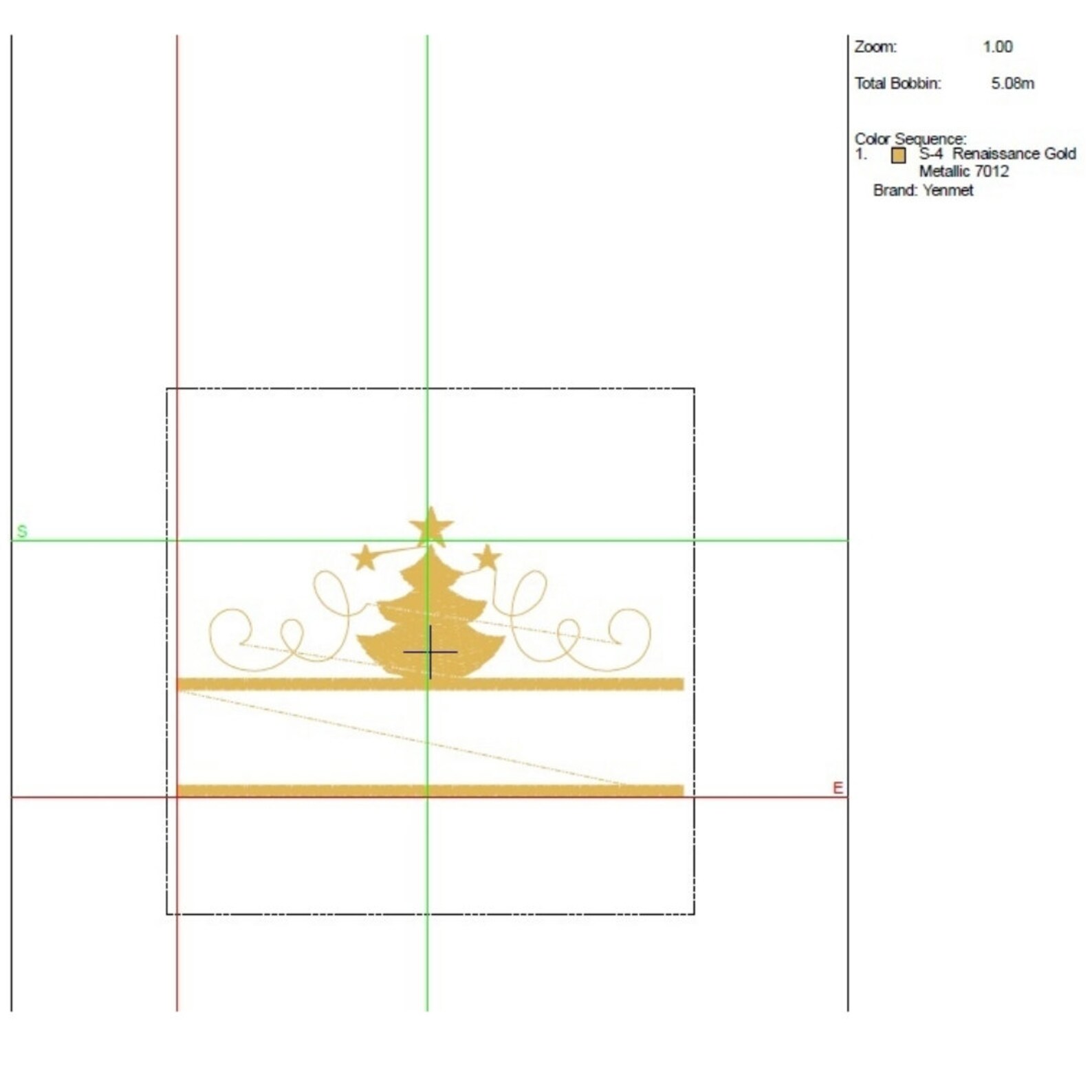 Christmas Frame Split Machine Embroidery Designs Monogram - Etsy