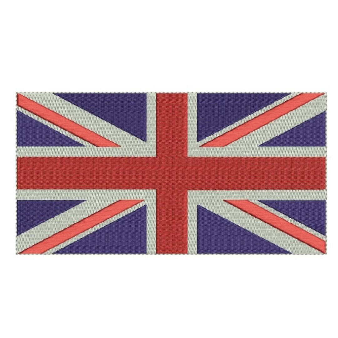 Union Jack Flag Machine Embroidery Design Great Britain Designs United ...