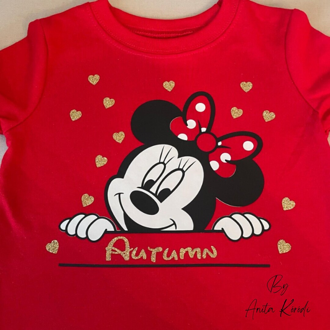 Minnie Mouse Split Monogram Graphics SVG Dxf EPS Png Cdr Ai Pdf Vector ...