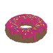 Doughnut Embroidery Machine Design Pes Donut - Etsy