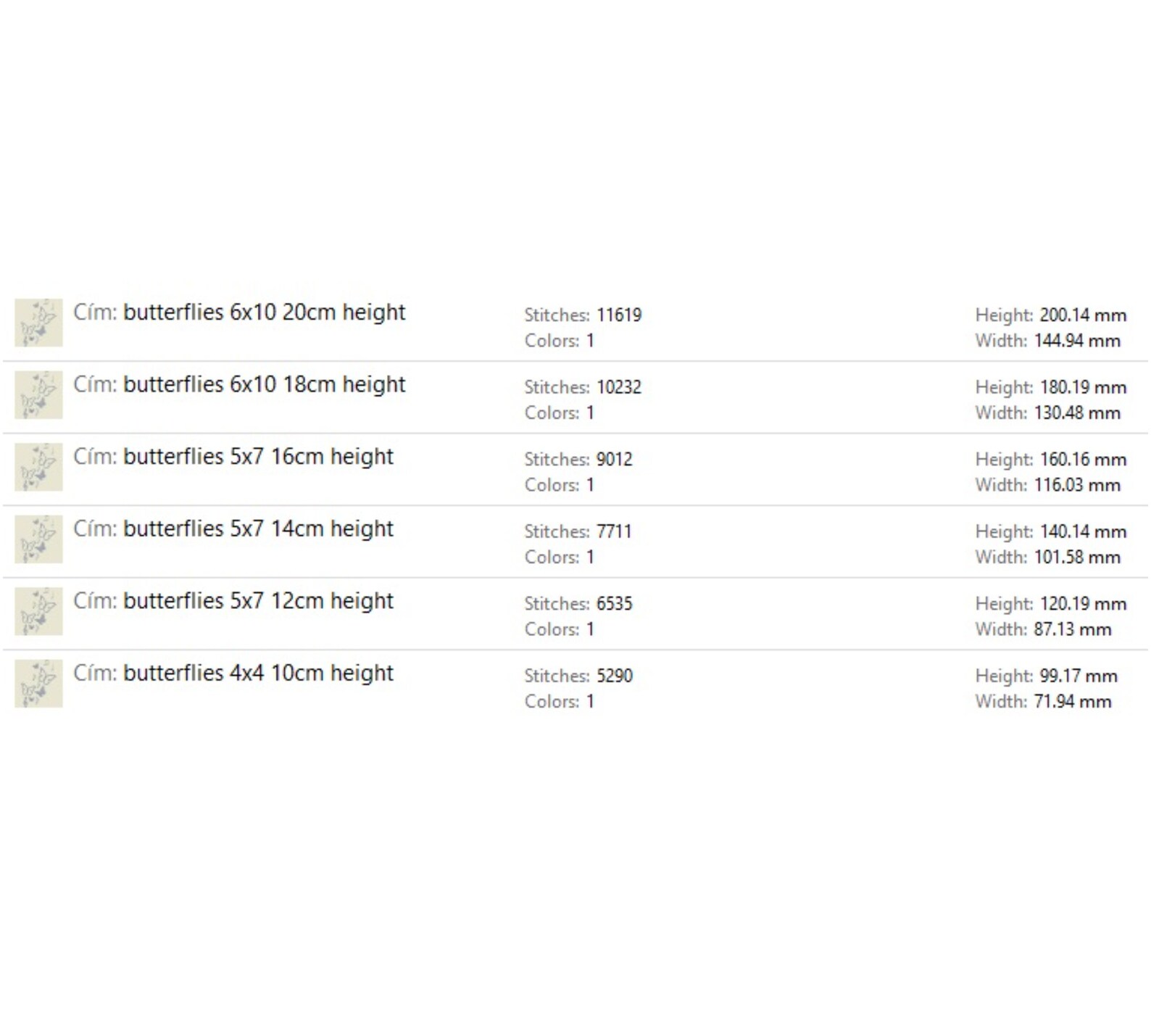 Butterflies Embroidery Machine Design Pes Music Pe File | Etsy