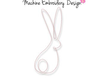 Mini Bunny Embroidery Machine Designs Easter Pes Pattern Instant ...