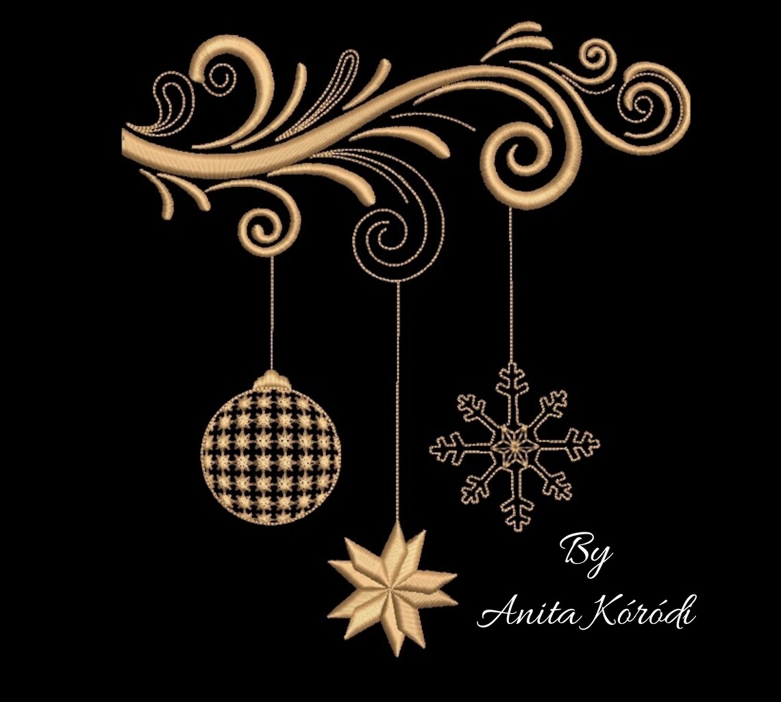 Christmas Embroidery Machine Designs Winter Instant Digital | Etsy