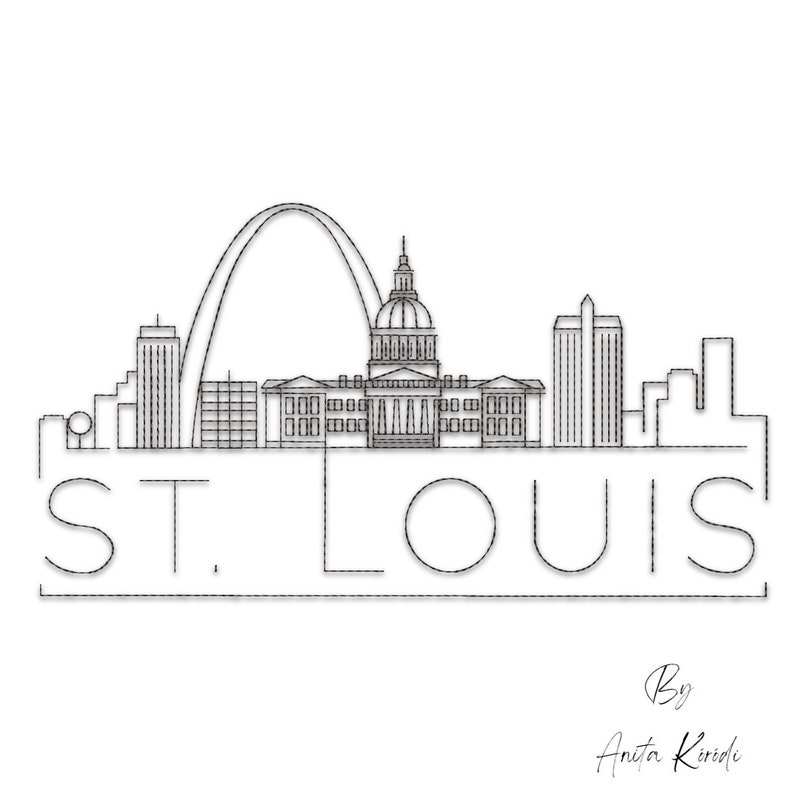 St Louis Embroidery - Etsy
