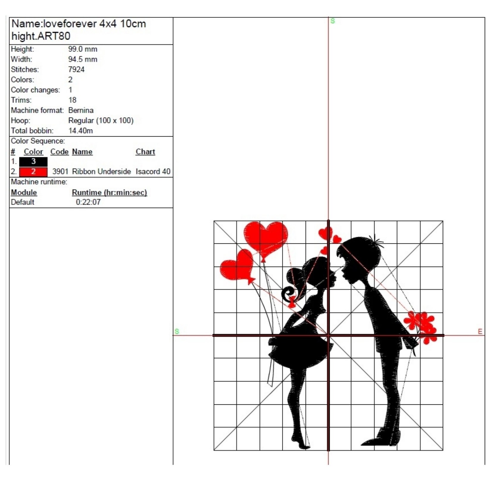 Embroidery Machine Design Valentine Cute Love Heart Pes - Etsy