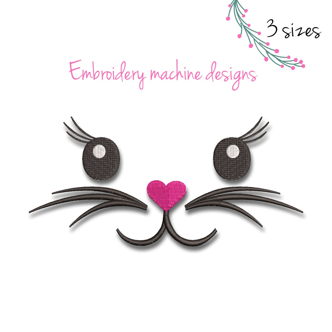 Embroidery Machine Designs Bunny Face Girl Easter Pattern Digital ...