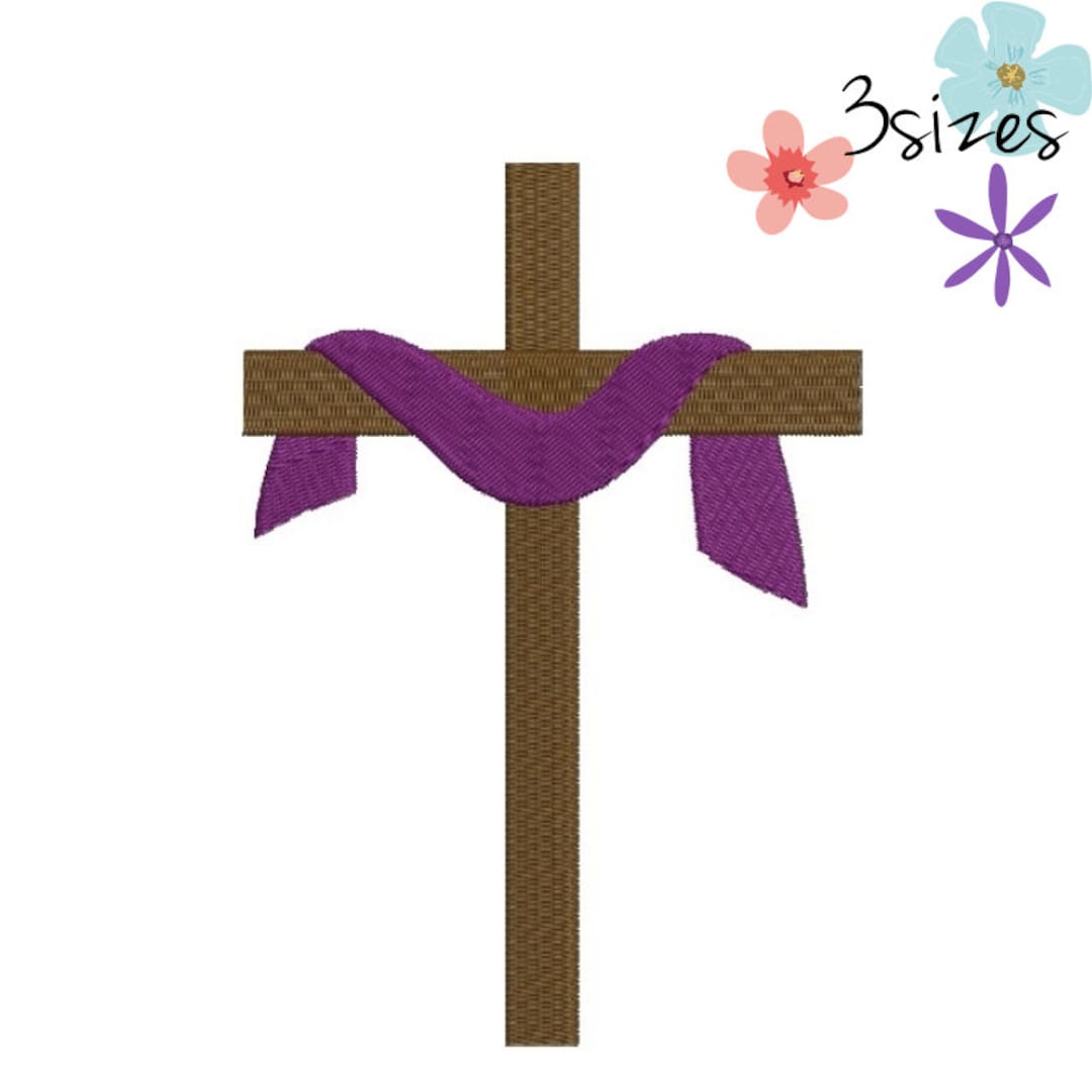 Christian Cross Machine Embroidery Design Pes Designs Machine Digital ...