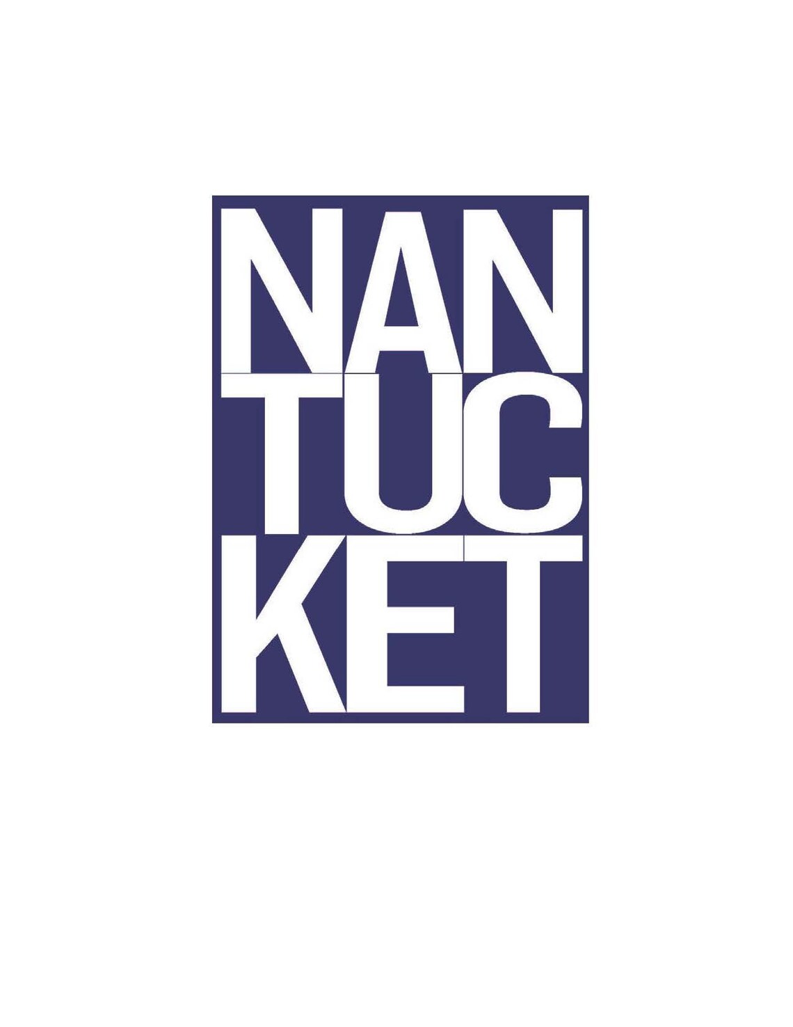 NANTUCKET PRINT - NAVY - Etsy