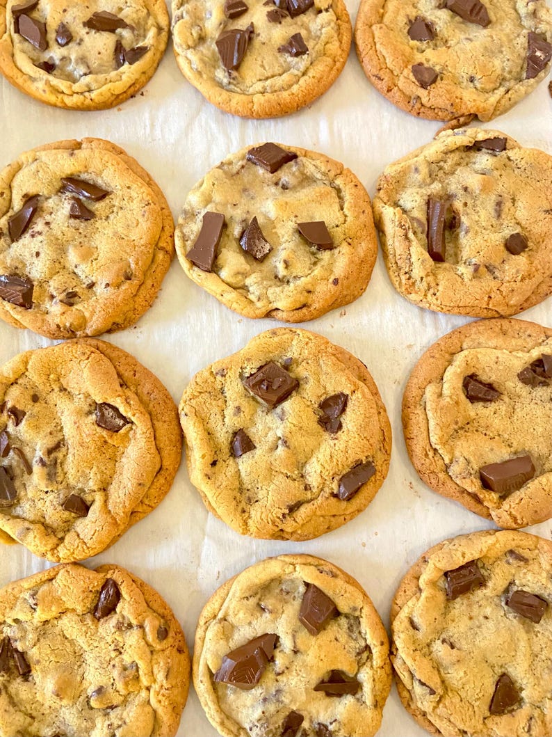 PDF Recipe Chocolate Chunk Cookie Recipe - Etsy