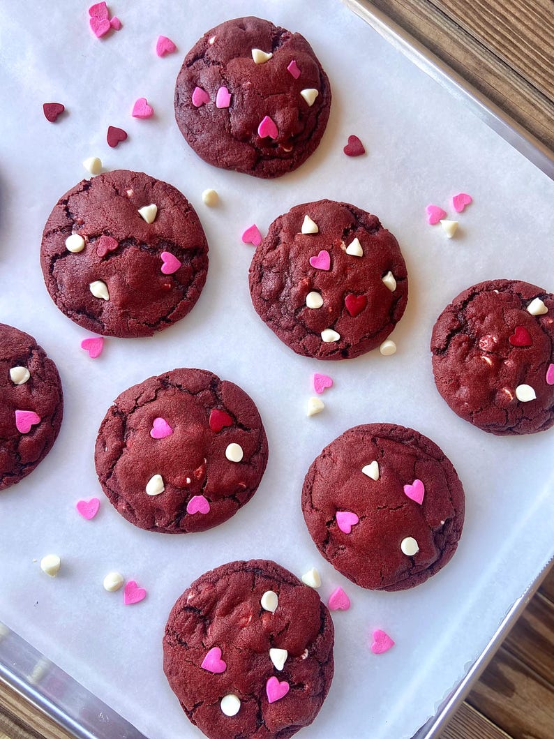 PDF Recipe Red Velvet Valentine Cookies - Etsy