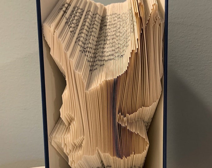 Eagle Folded Book Art Eagle Book Eagle Gift - Etsy