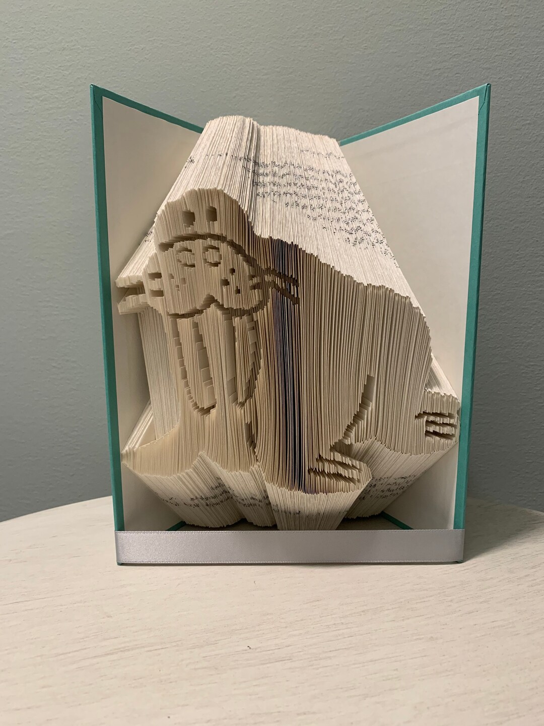 Walrus Folded Book Art Walrus Decor Walrus Decor - Etsy
