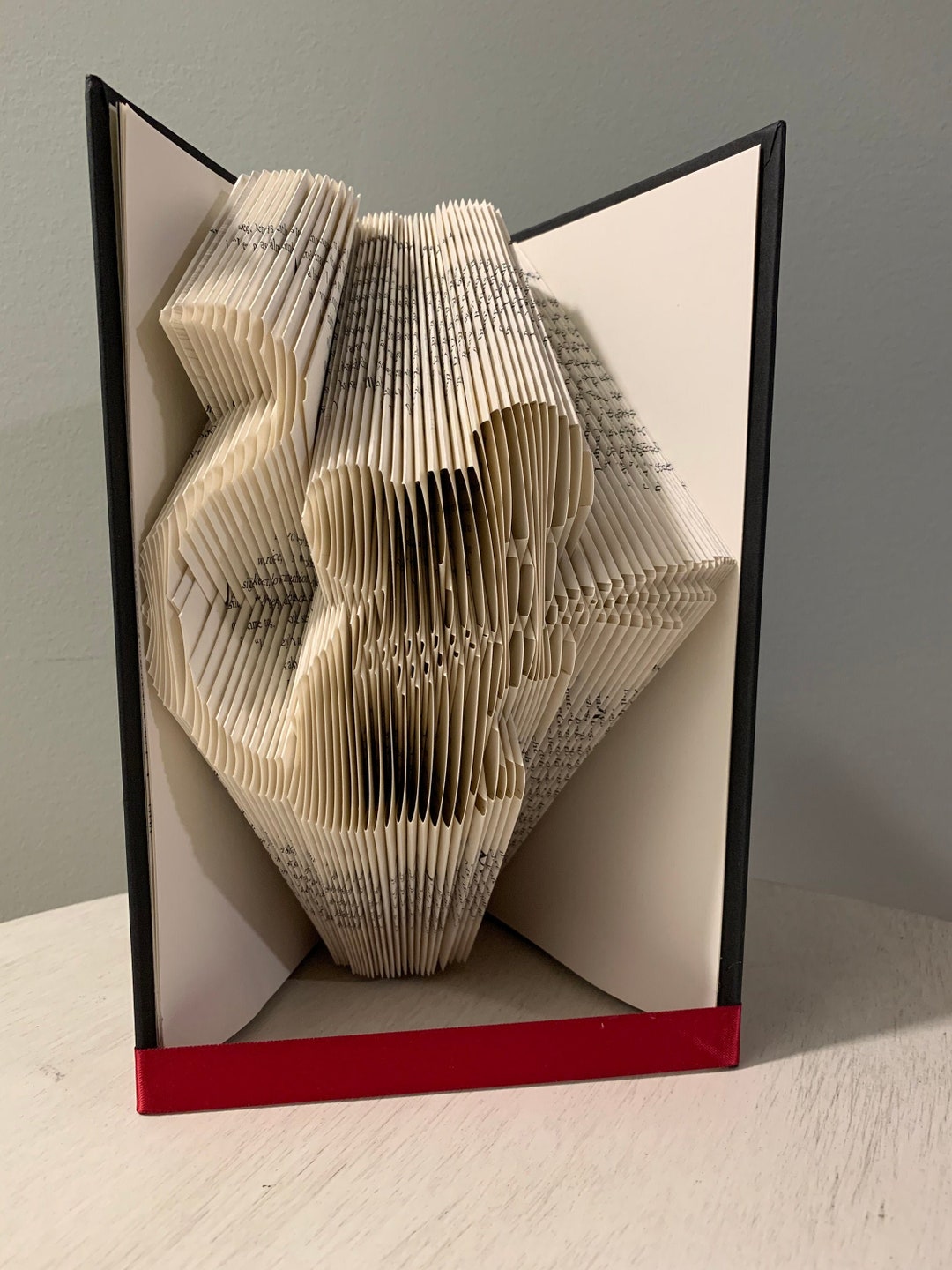 Mouse Folded Book Art - Mouse Shelf Decor - Mouse Gift - Etsy