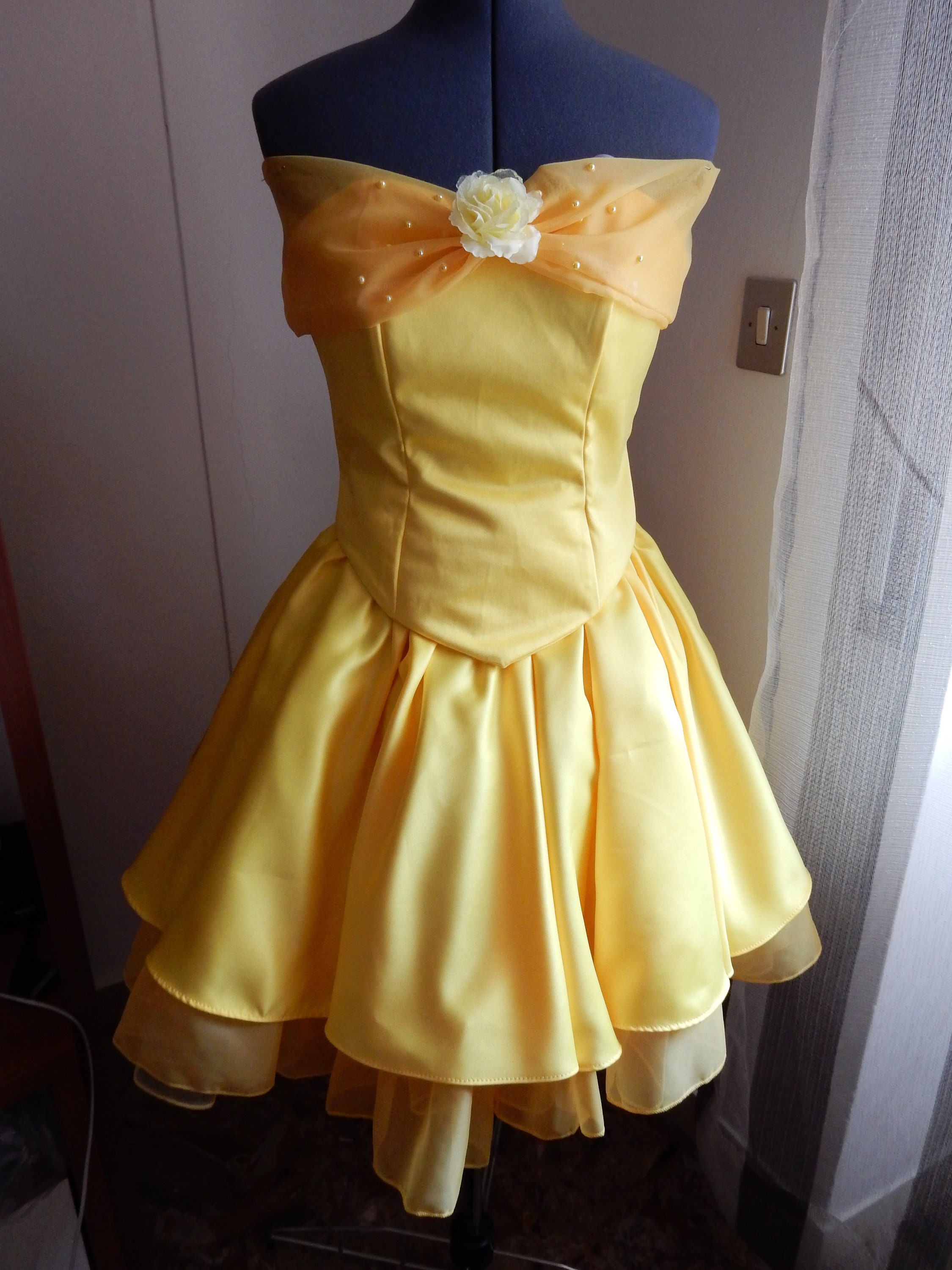 MADE TO ORDER Princess Belle Disneybound Dress / Belle Evening Gown ...