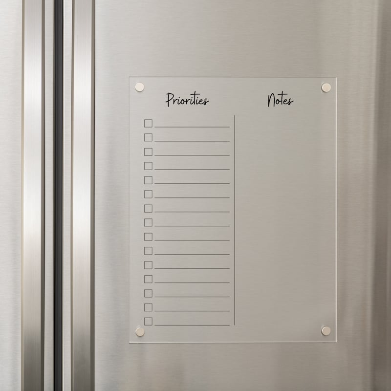 Magnetic Fridge Memo Boards - Etsy