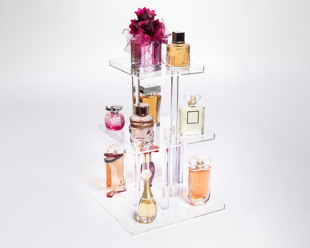 Perfume Storage Organizer Acrylic Makeup Organizer 3 Tier - Etsy